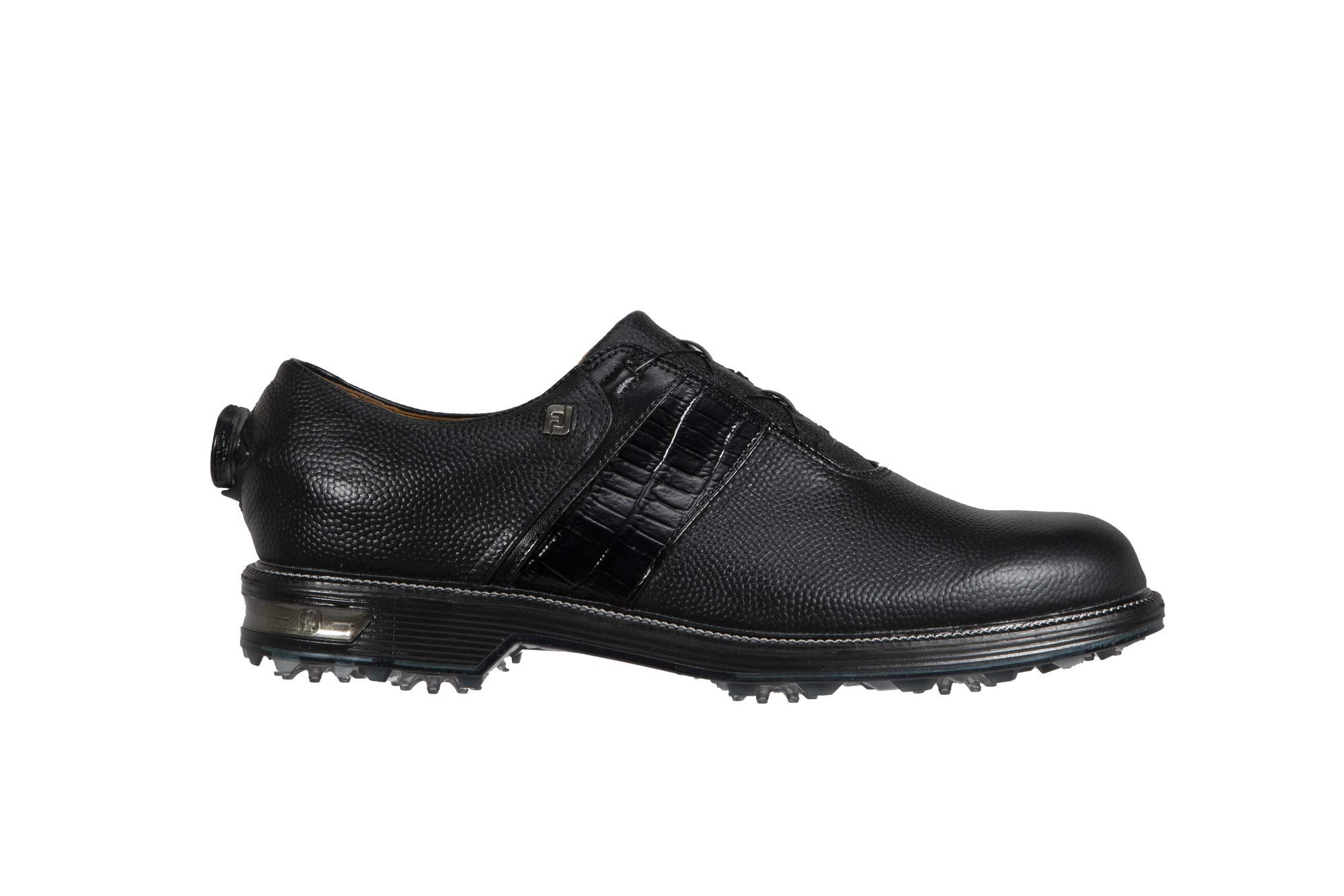 FootJoy Men's Premiere Series-Packard Boa Golf Shoe, Black/Black, 12