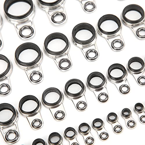 Fishing Guides Line Rings for Rock Casting, Ceramics Abrasion-proof Fishing Tools Rust-resistance Anti-rust for Fishing