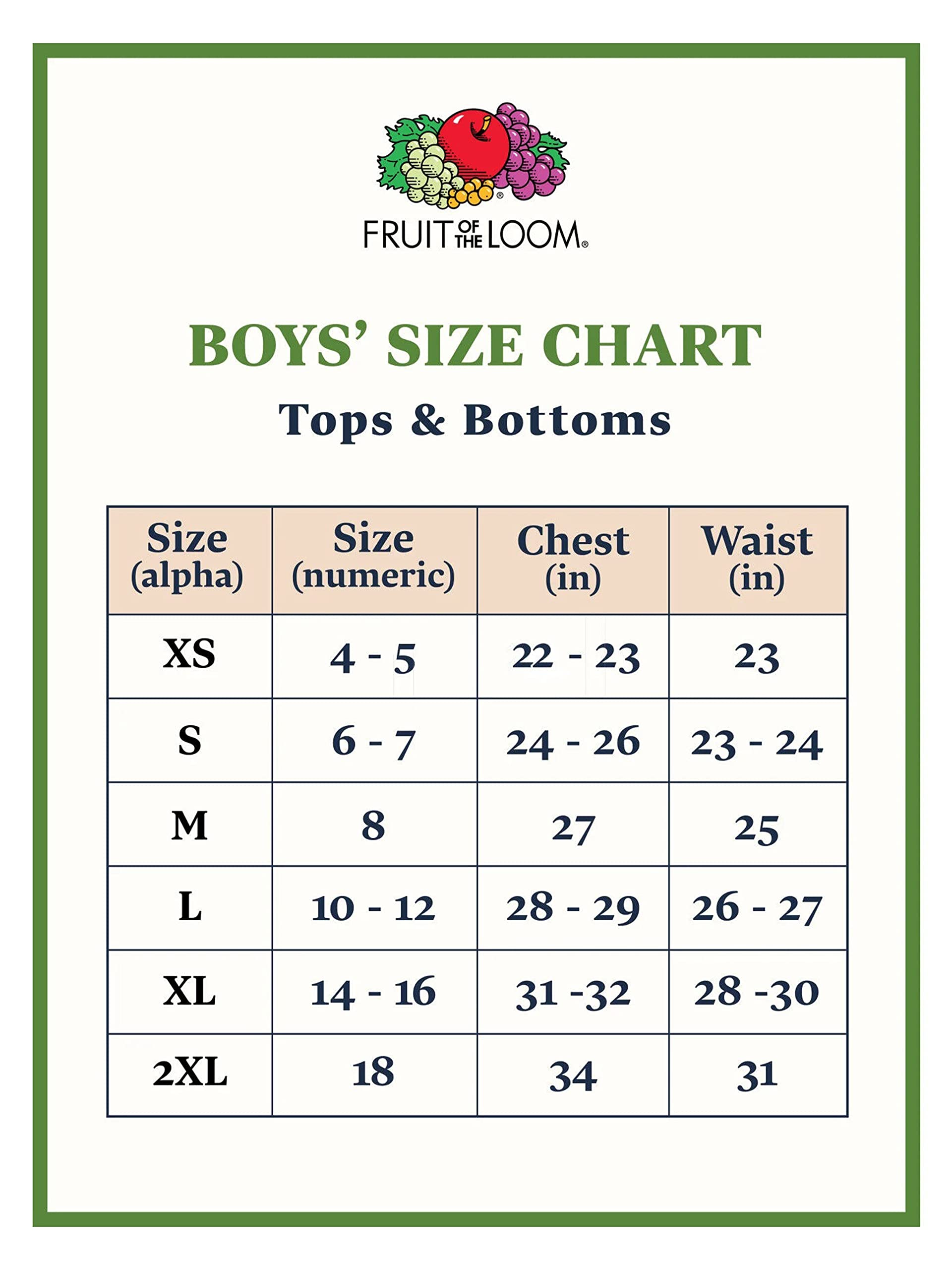 Fruit of the Loom Boys' Fleece Full Zip Hoodie Sweatshirt, CHARCOAL HEATHER/TIMES SQUARE NAVY STRIPE, Medium