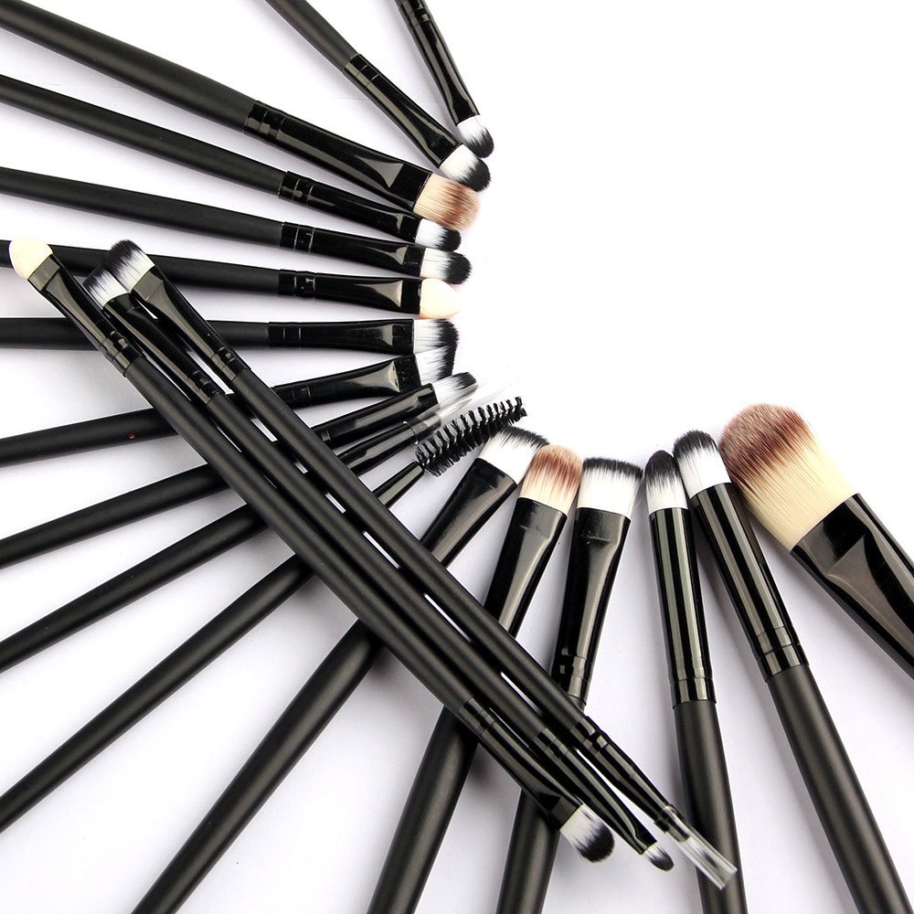 Eyeshadow Brush Set - 20pcs Eyeshadow Brushes Set Eye Shadow Brush with Foundation Nose Shadow Lip Concealer Eyeshadow Eyeliner & Mascara