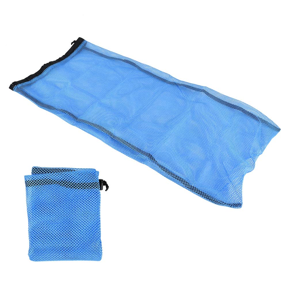 Flippers Packing Net Bag, Swim Drawstring Bag, Lightweight And Portable For Divers Snorkelling Net Bag(Black)