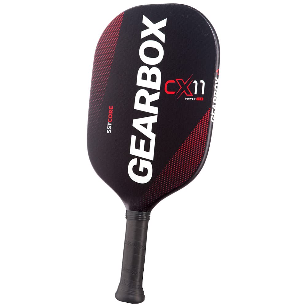 Gearbox CX11Q Power - Red - 7.8oz Pickleball Paddle (Grip 3 5/8")