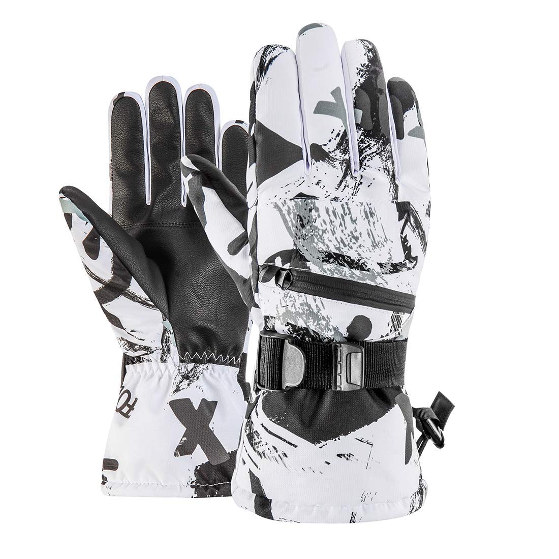 EXP VISION Snowboard Ski Goggles and Glover for Men Women and Youth