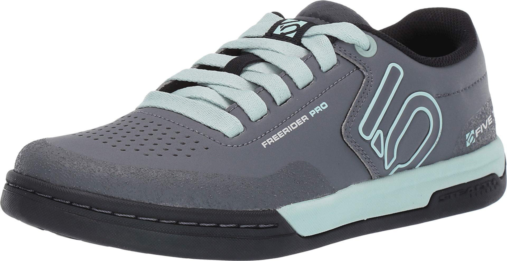 Five Ten Women's Freerider Pro Mountain Bike Shoe, Onix/Ash Green/Clear Grey - 10.5 B (M)