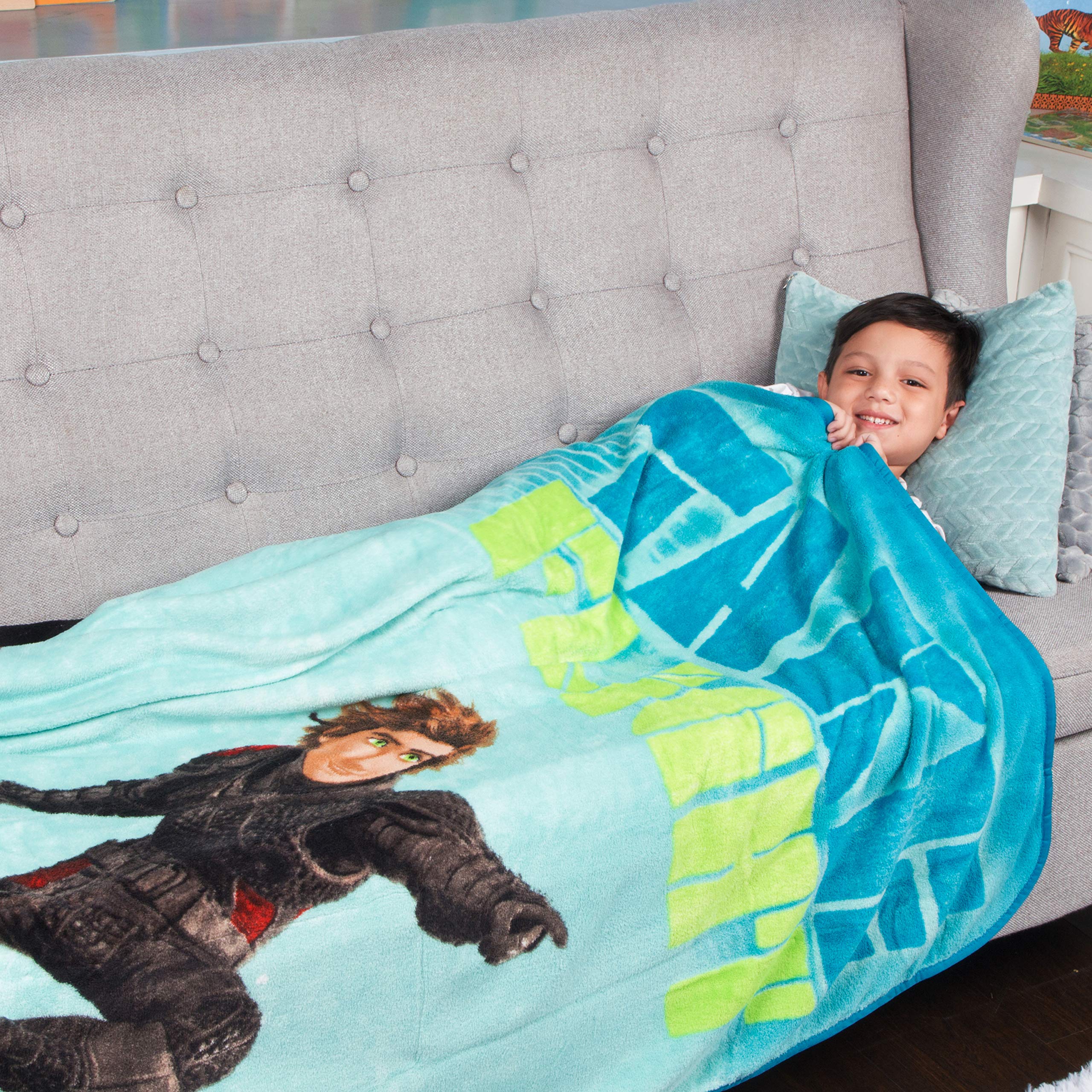 Franco Kids Bedding Blanket, 62 in x 90 in, How to Train Your Dragon