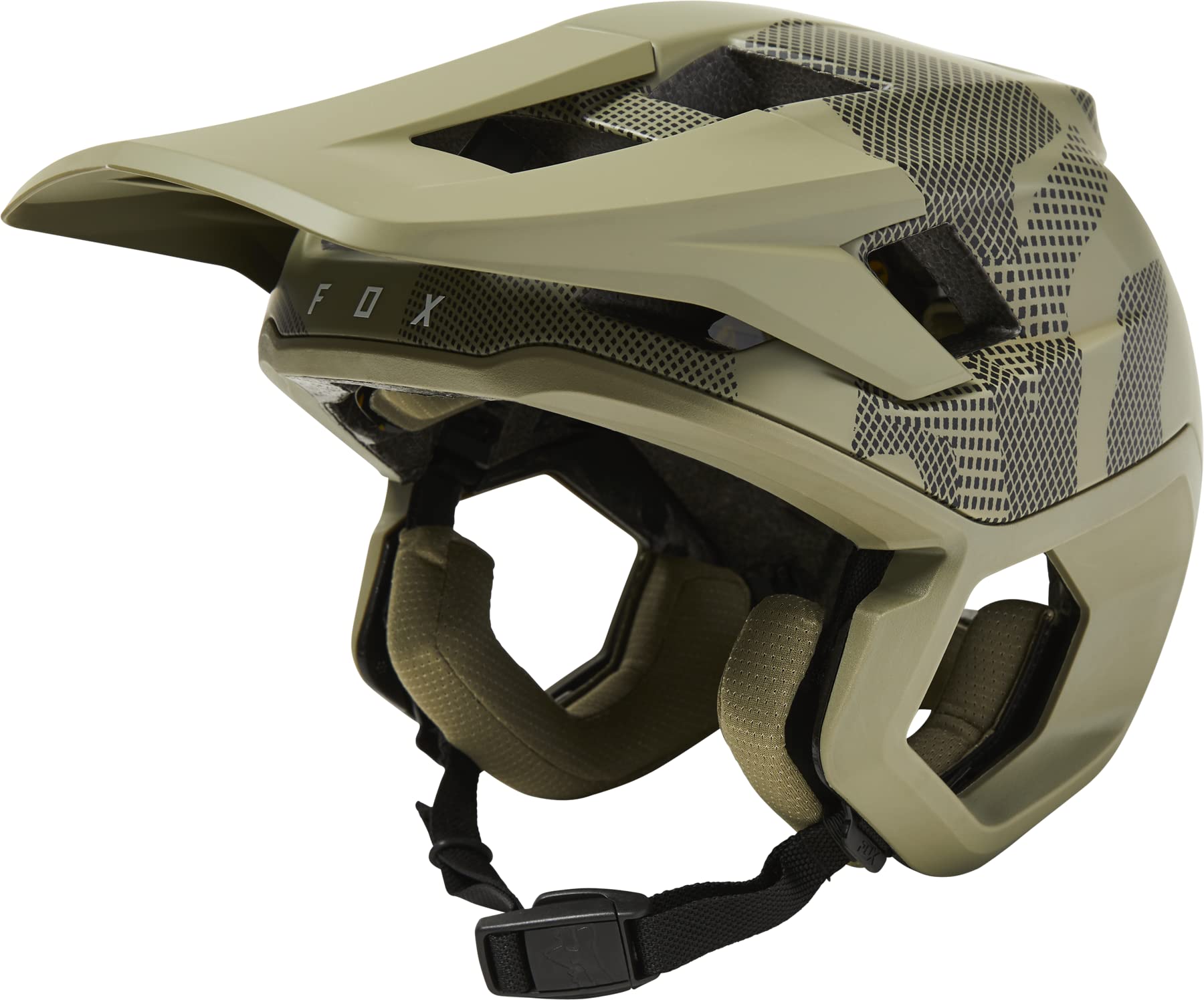 Fox Racing Dropframe Pro Mountain Bike Helmet, Matte Black, X-Large
