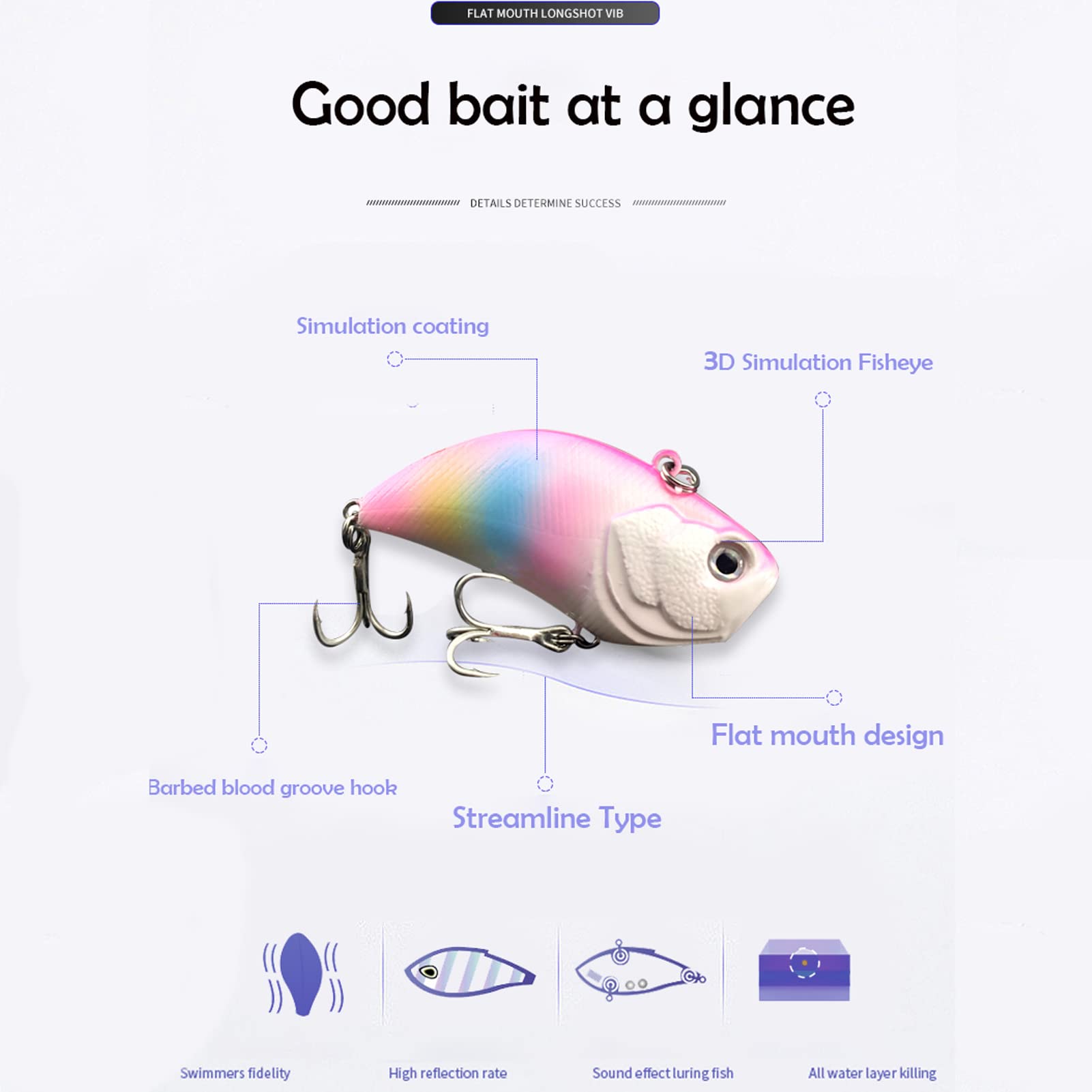 Fishing Lures for Bass, JAZALIC Segmented Hard T-Tail Multi-Joint Lures Slow Sinking Lures for Saltwater Freshwater Trout Salmon Pike Walleye Fishing Lures (A)