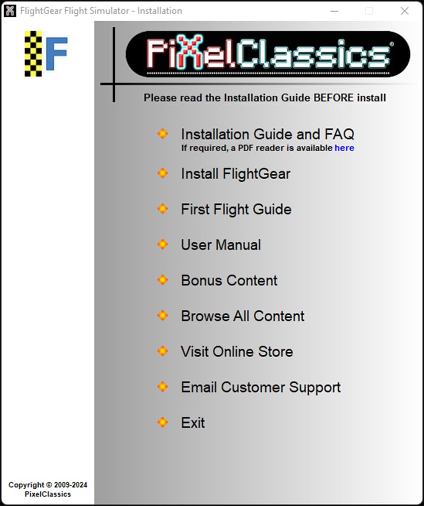 FlightGear Flight Simulator 2023 X Flight Sim Plane & Helicopter Including 600+ Aircraft DVD CD Disc Standard Edition Compatible with Microsoft Windows 11 10 8.1 8 7 Vista PC & Mac OS