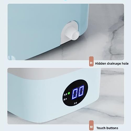 Folding Washing Machine,6L Portable Washing Machine,Mini Washing Machine with 3 Modes Deep Cleaning for Underwear, Baby Clothes, or Items, Foldable Machine Apartments, Camping, Travel (Blue)