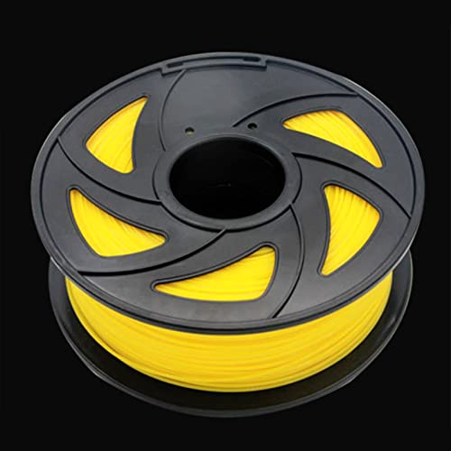 PETG Filament Easy Refill Filament 1.75mm Perfect Match Pure Material High Tenacity Standard Size for Printing (Yellow)