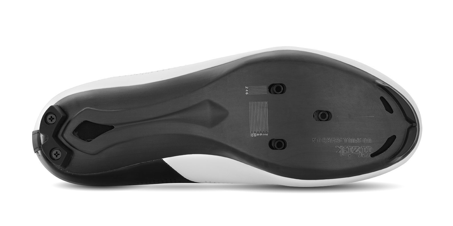 Fizik R3 ARIA Shoes, White/Black, Size 44