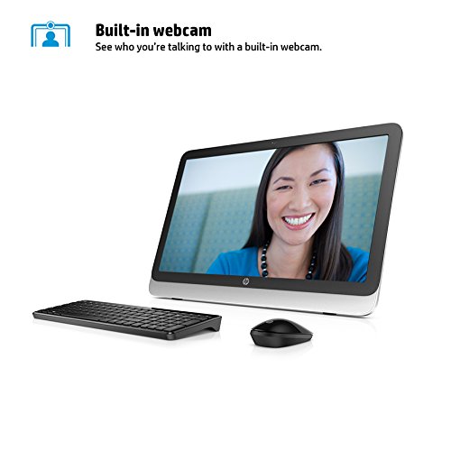 HP 23-r110 23-Inch All-in-One Desktop (Intel Pentium, 4 GB RAM, 1 TB HDD)