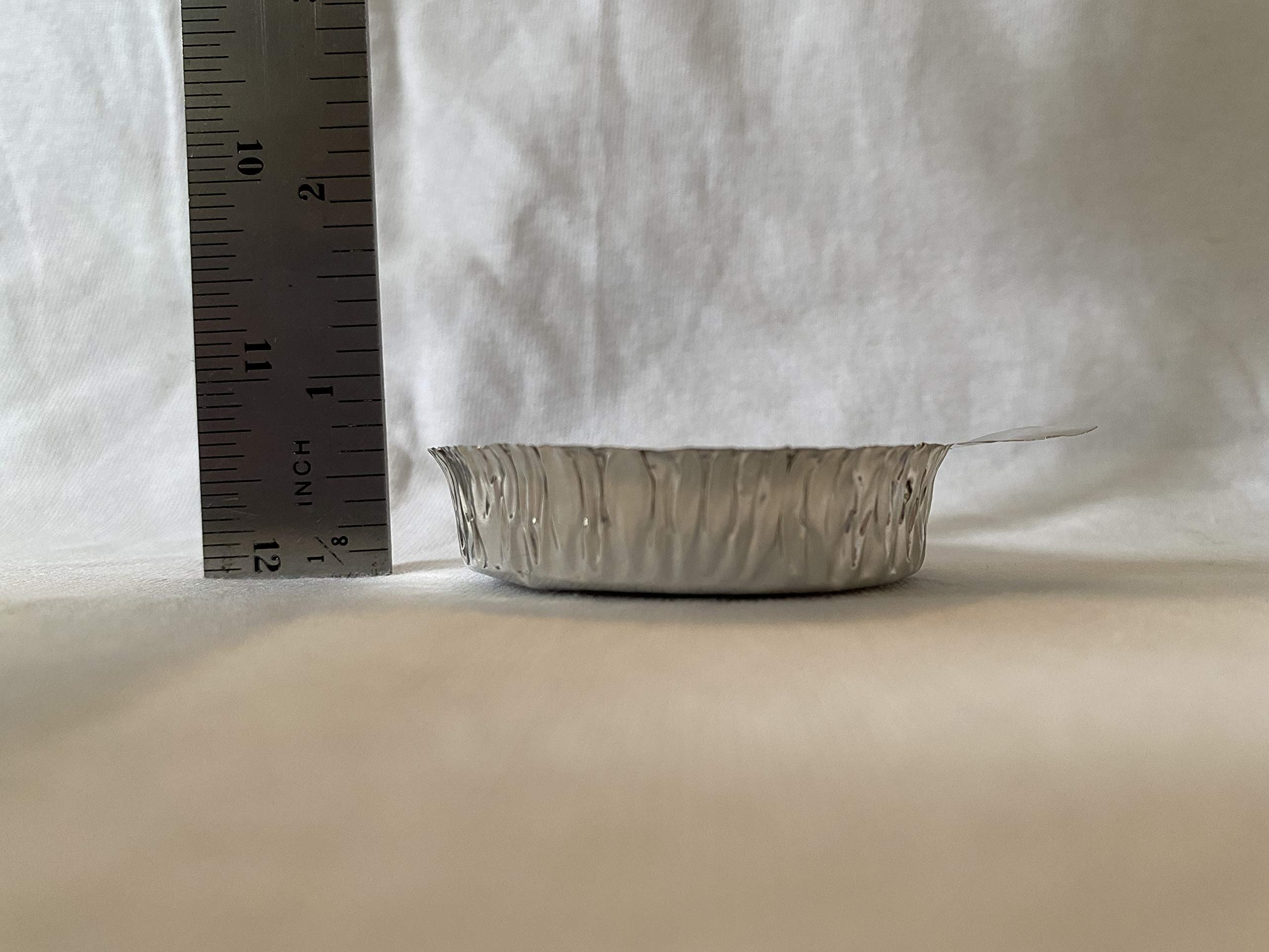 Weighing Boats,W-B57-AL-100, Aluminum, 57mm, Medium, with Handle, Pack of 100