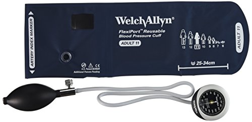 Welch Allyn DS45-11 Gauge with Durable One Piece, Adult Cuff