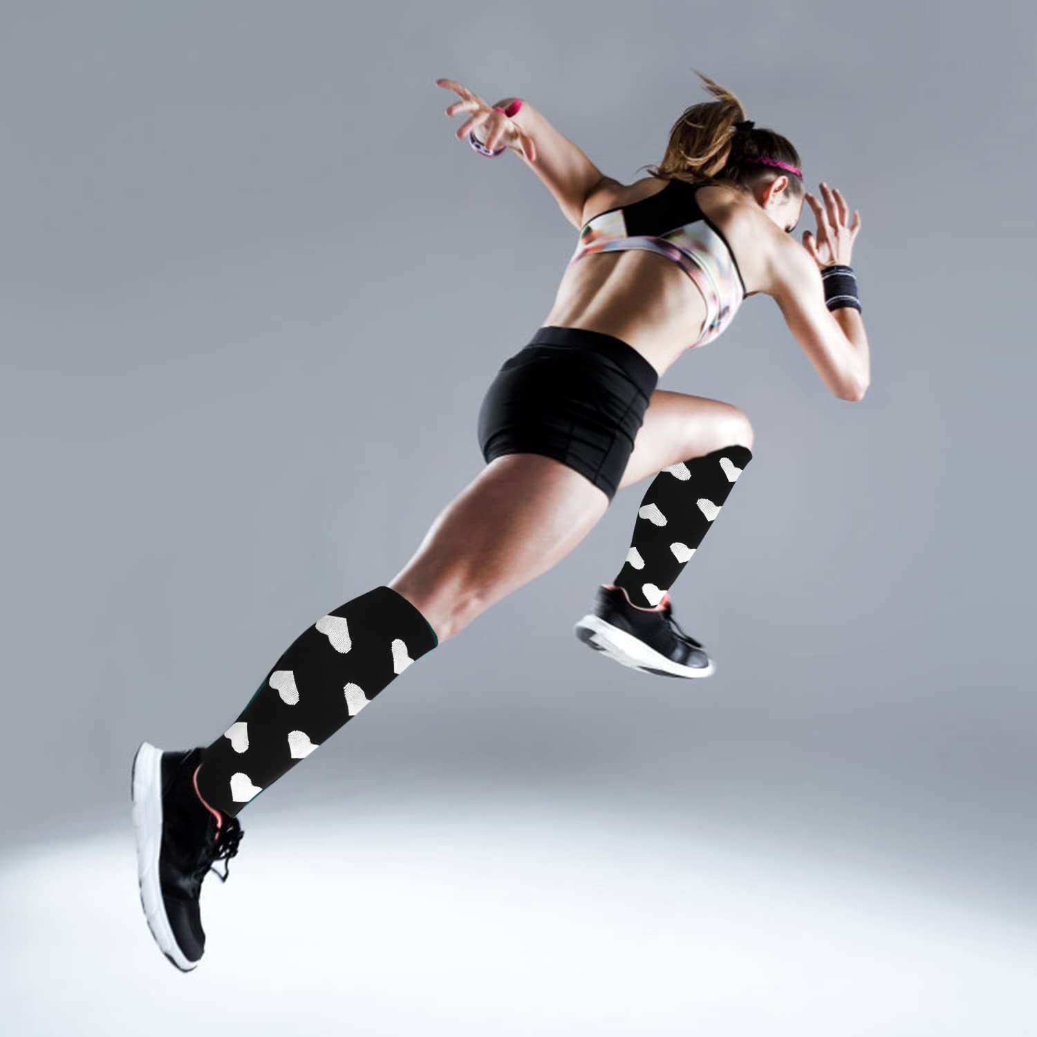 FuelMeFoot Compression Socks Women & Men Circulation - Best for Running, Nurse, Hiking, Pregnancy,Sports,Travel