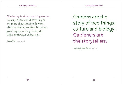 The Gardener Says: Quotes, Quips, and Words of Wisdom