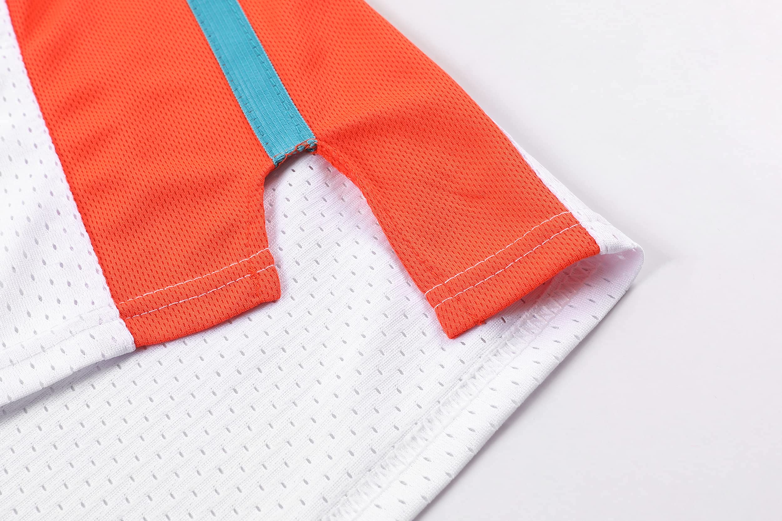 Flint Tropics Jackie Moon #33 Coffee Black #7 Semi Pro 90s Hip Hop Clothes for Party Men Basketball Jersey Green White (7 White, Large)