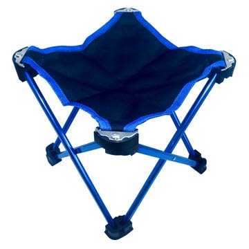 Folding Mini (8" X 8.") Mini Camping Stool with Carry Bag, Foldable Mini Chair for Camping, Fishing, Beach, Hiking, Backpacking, Gardening, Ultra-Lightweight Collapsible Travel Foot Rest Stool