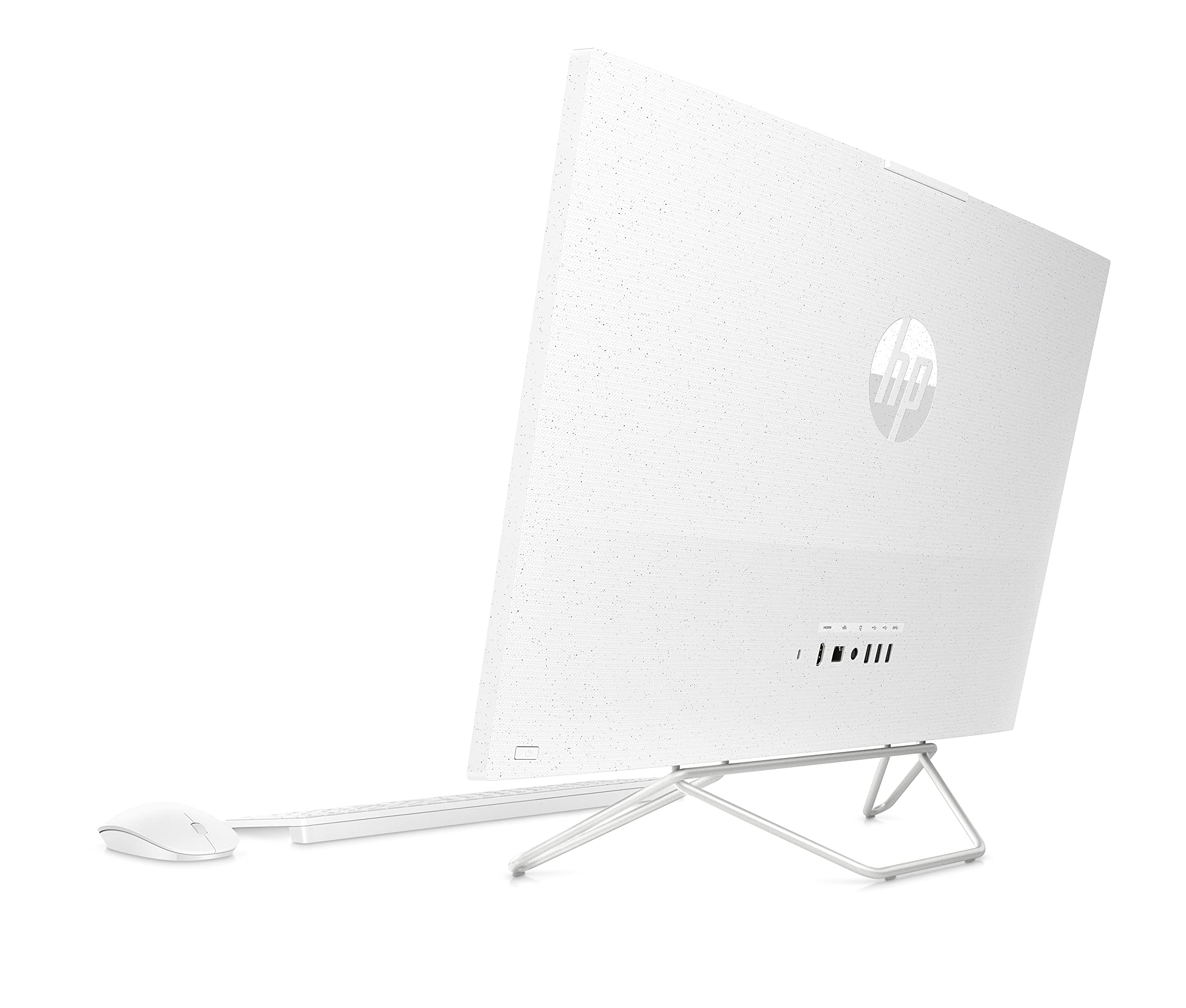 HP 27” All-in-One Desktop PC, AMD Ryzen 7 5700U, 12GB RAM, 256GB SSD & 1TB HDD, FHD IPS Display, Windows 11 Pro(27-CB0052, 2022)(Renewed)