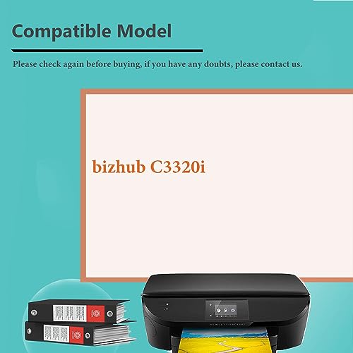 FLOAPA TNP80 Toner Cartridge Use for Konica Minolta Bizhub C3320i Printers,13000 Pages