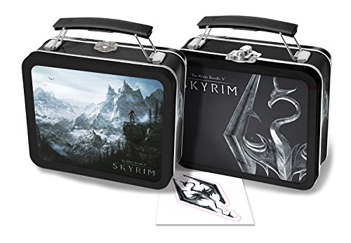 FanWraps Bethesda: Mystery Mini Series 1 (One Random Tote) Fallout Skyrim & Others Tin Luncbox, Multi