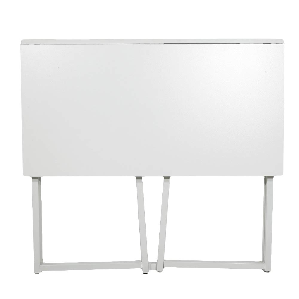 Flymatic White Collapsible Desk - Modern Design Meets Functionality