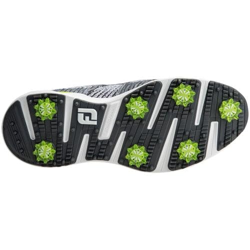 FootJoy Men's Hyperflex Boa Golf Shoes - Previous Season Style Grey/Green Wide 12
