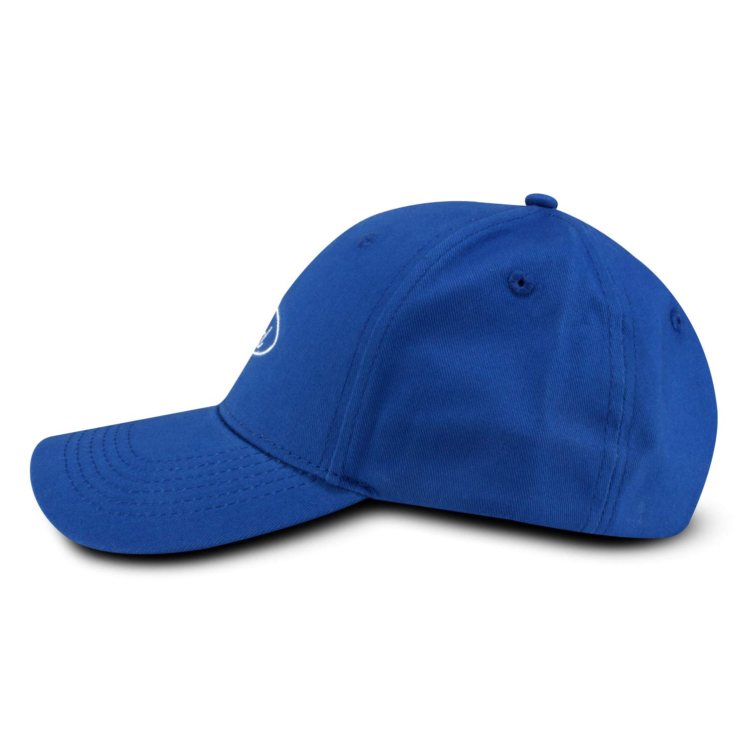 Ford Baseball Cap, Adjustable Cotton Twill Cap, Royal Blue