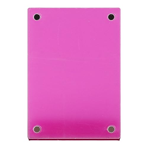 Free Standing Photo Frame, Simple Operation Slant Back Multipurpose Photo Frame for Movie Ticket Office (Purple)