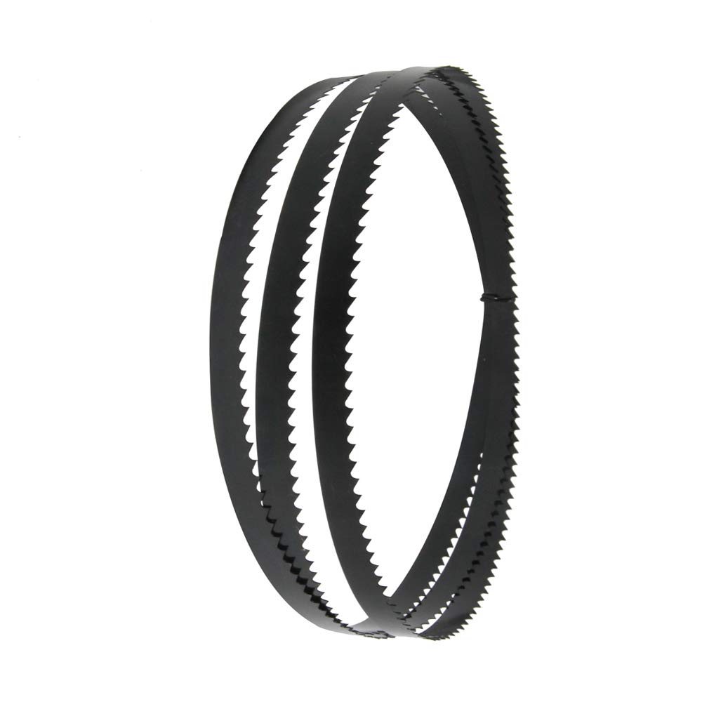 FOXBC 62 Inch x 1/2 Inch x 14 TPI Bandsaw Blades for Ryobi, Wen, Grizzly, Skil, Craftsman, Powertec 9" Bandsaw - 2 Pack