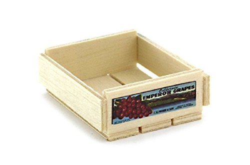 Farrow Industries Dollhouse Miniature Small Wooden Crate