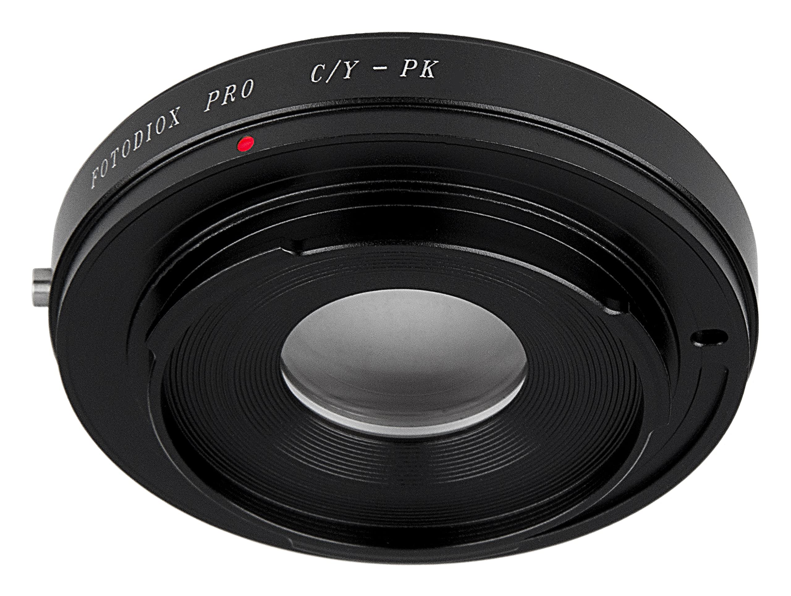 Fotodiox PRO Lens Mount Adapter, Contax Yashica (C/Y) Mount Lens to Pentax K (PK) Mount DSLRS Cameras, CY-PK PRO