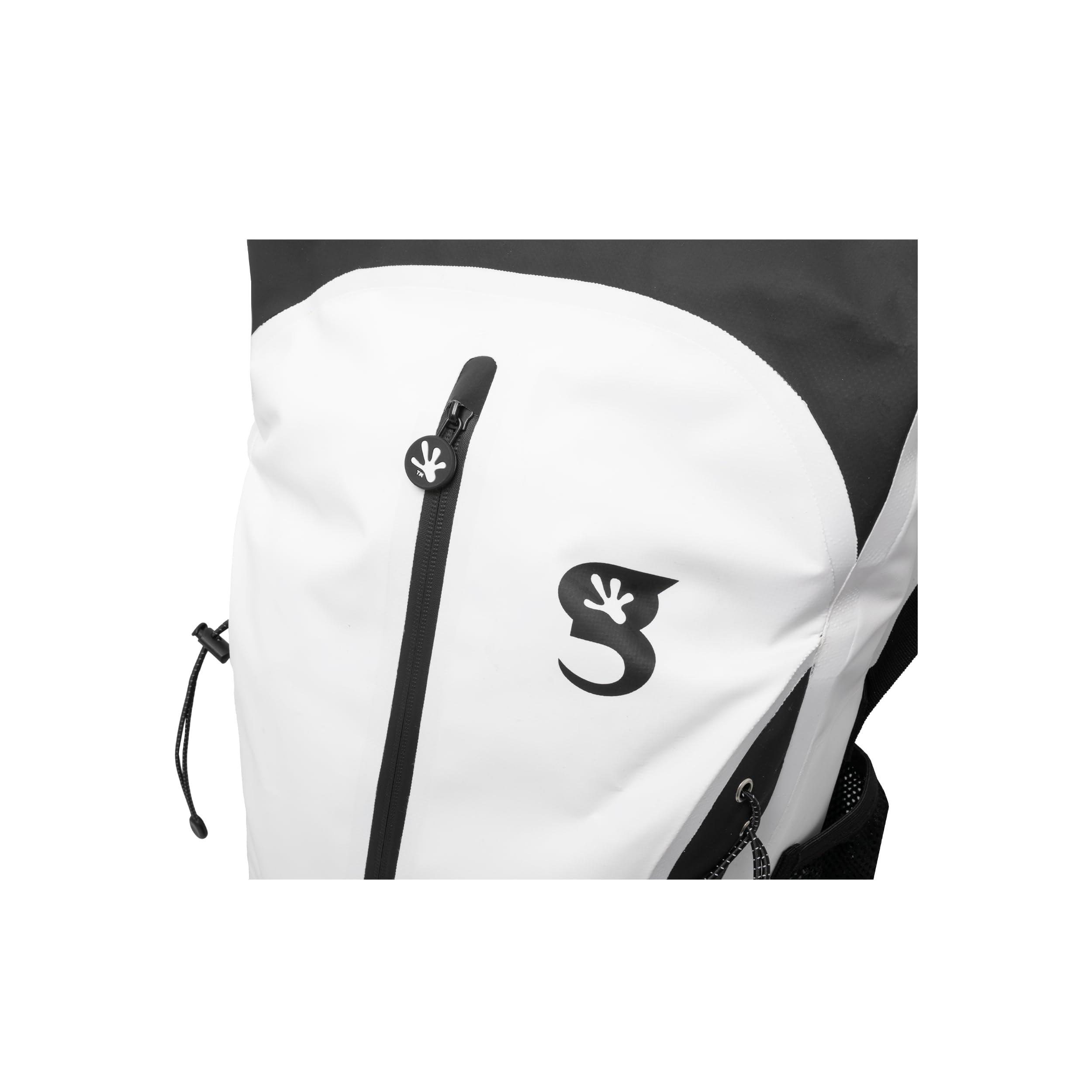 geckobrands Paddler 45L Waterproof Backpack White