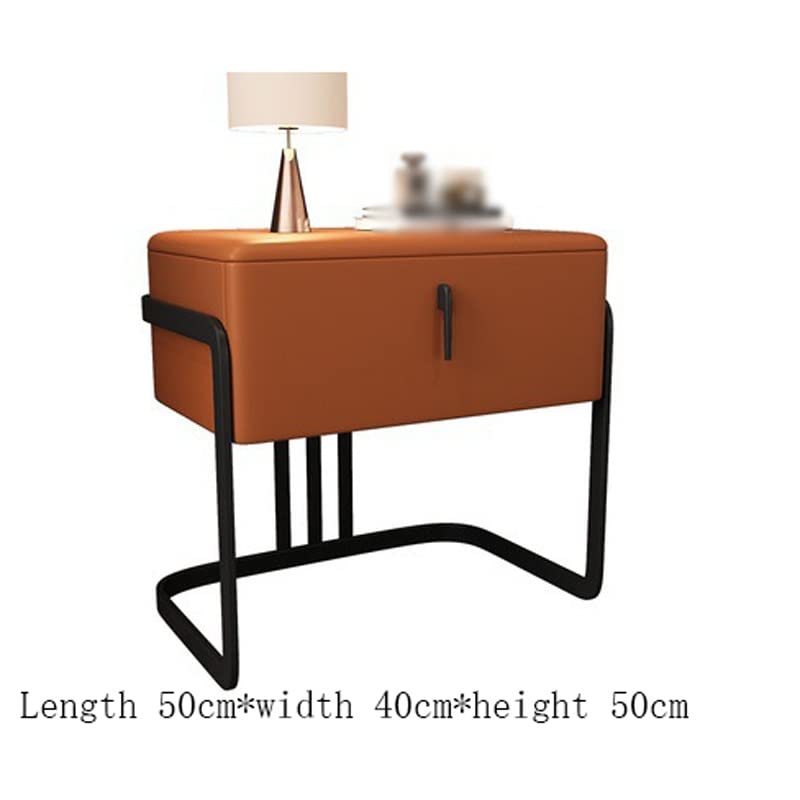 N/A Table Chevet fer Meuble Maison Meuble Chevet Placard Chambre Coucher