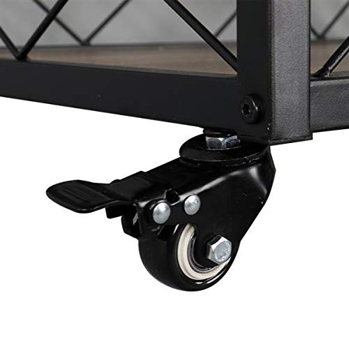 Flymatic 3-Tier Rolling Wine Storage & Serving Cart