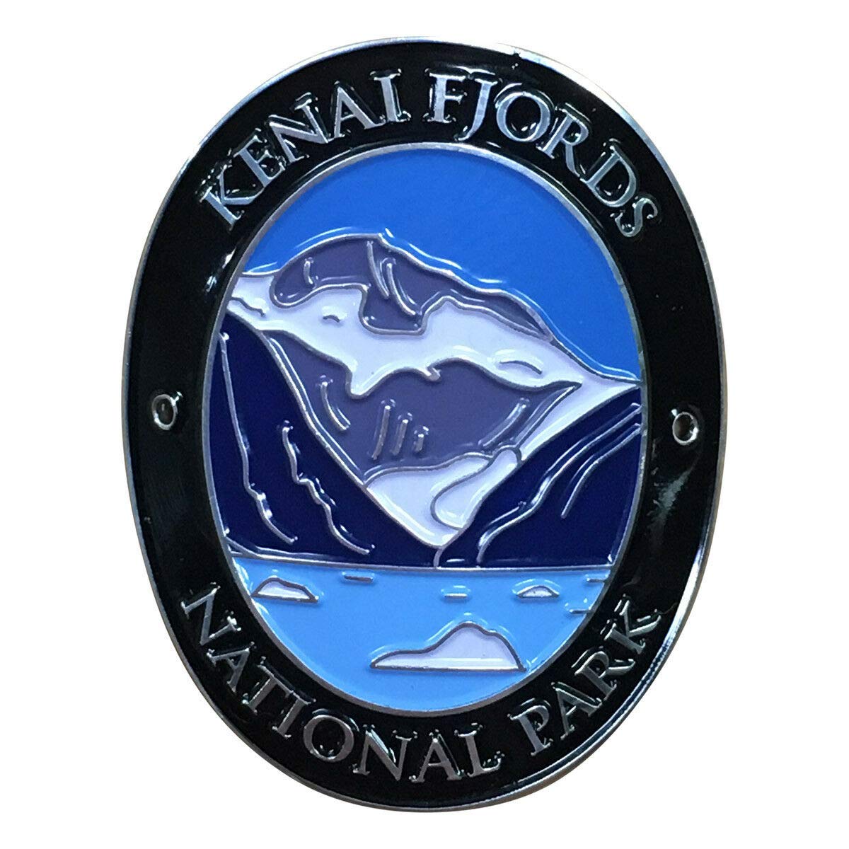 Fjords National Park Walking Hiking Stick Medallion L88
