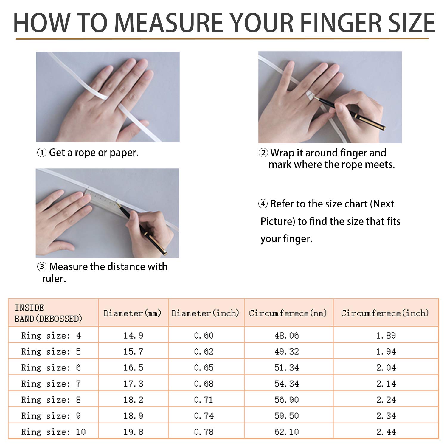 Forthee 7 Pack Breathable Designed Silicone Wedding Ring for Women, 5.7mm Silicone Rubber Band, Wedding Ring Replacement, Comfortable fit, Skin Safe,Size 6