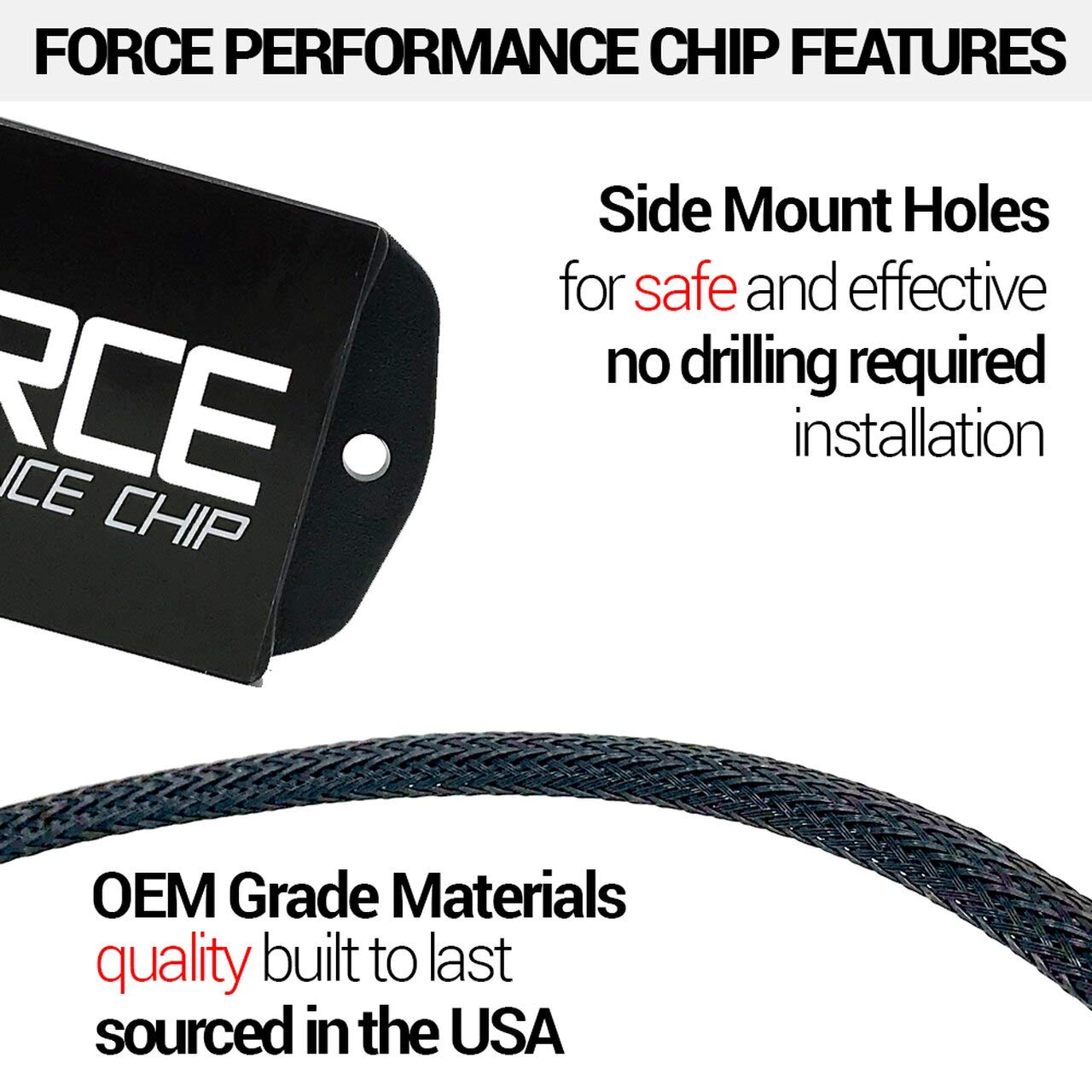 Force Performance Chip/Programmer compatible with Ford Ranger 2.3L, 2.5L, 2.9L, 3.0L and 4.0L - Increase your Horsepower & Torque. Gain More MPG, Save Gas, and increase your Fuel Mileage!