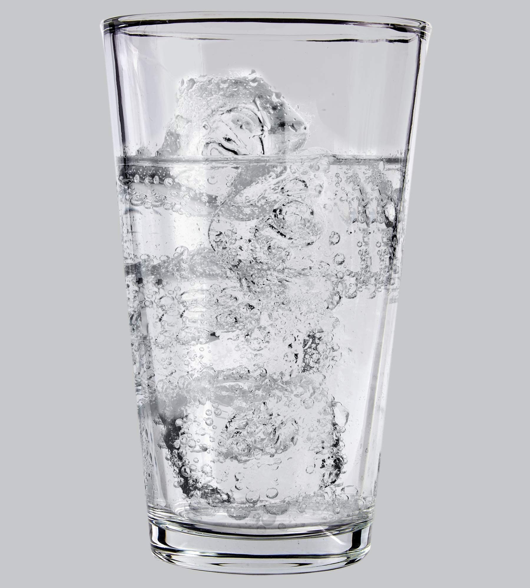 Kitchen Lux Pint Beer Glasses Set of 2 – 16 oz Tall Clear Drinking Glasses and All Purpose Tumblers – Heavy Base Cocktail, Water, Juice Glass – Pub Style Design For Home Dining, Bars, and Parties