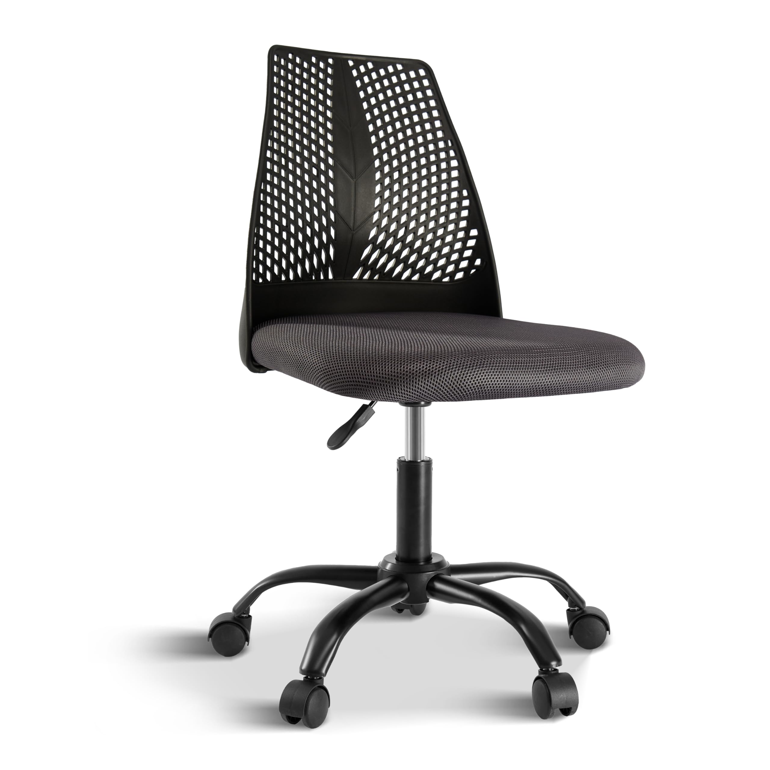 Simple Deluxe Ergonomic Office Chair, Black & Gray