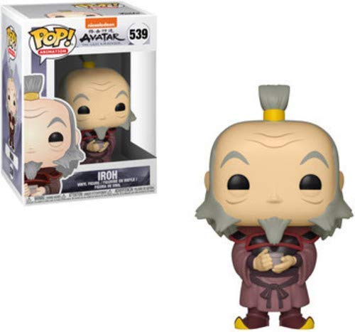 Funko Avatar: The Last Airbender - Iroh with Tea Pop! Vinyl Figure (Bundled with Compatible Box Protector Case), Multicolor, 3.75