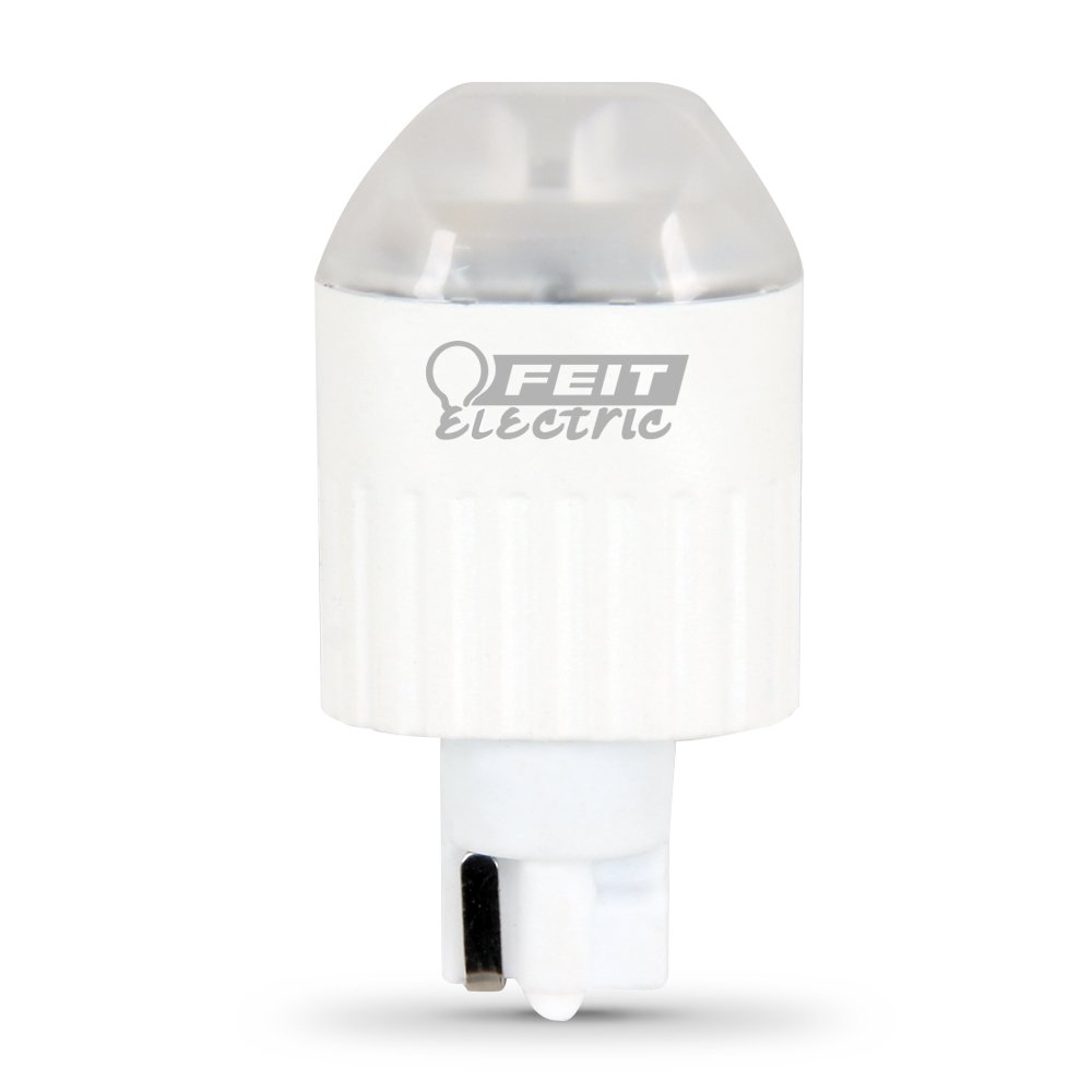 Feit Electric 2W LED Bulb with 20W Equivalent, Dimmable, Wedge Base Bulb, 12 Volts, 13 Yrs. Lifetime, 135 Lumens, 3000K Warm White, 1 Pack - LVW18/LED