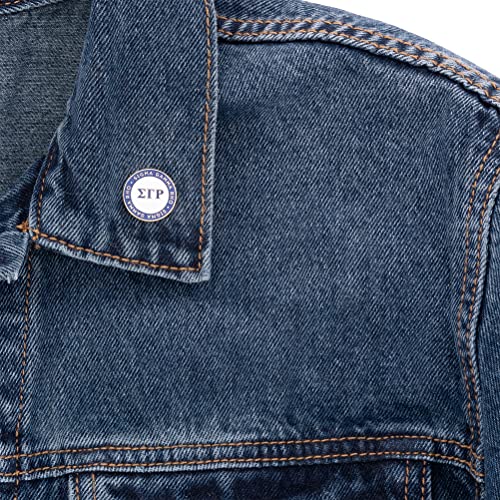 Sigma Gamma Rho Lapel Pin Sorority Enamel Greek Letter Formal Wear Blazer Jacket (Lapel Pin - Design D)