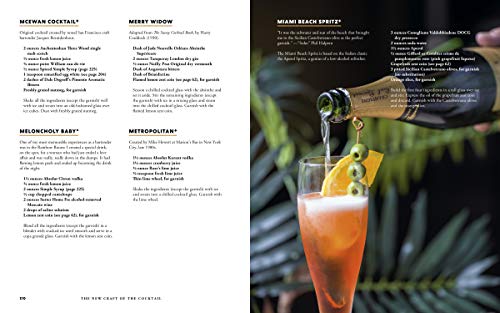 The New Craft of the Cocktail: Everything You Need to Know to Think Like a Master Mixologist, with 500 Recipes