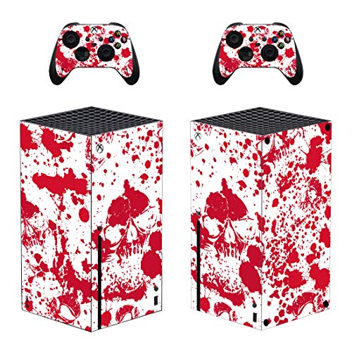 FELIPE SEIJI KUBA Protective Vinyl Skin Decal Cover for Xbox Series X Console Wrap Sticker Skins with Two Free Wireless Controller Decals multi color