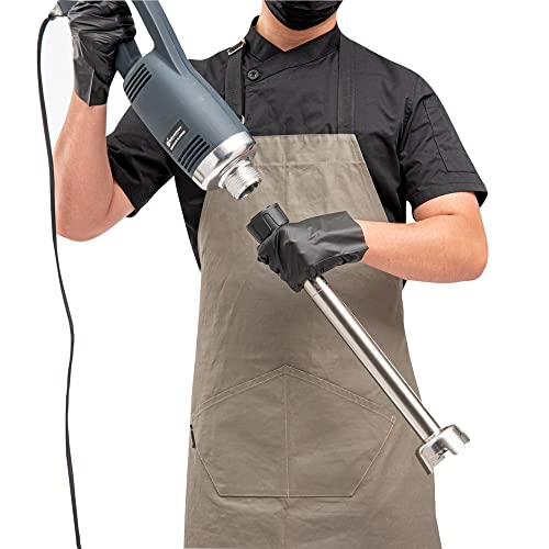 Restaurantware Hi Tek Stainless Steel Blending Shaft - Fits Variable Speed Immersion Blender - 18" - 1 count box,Silver