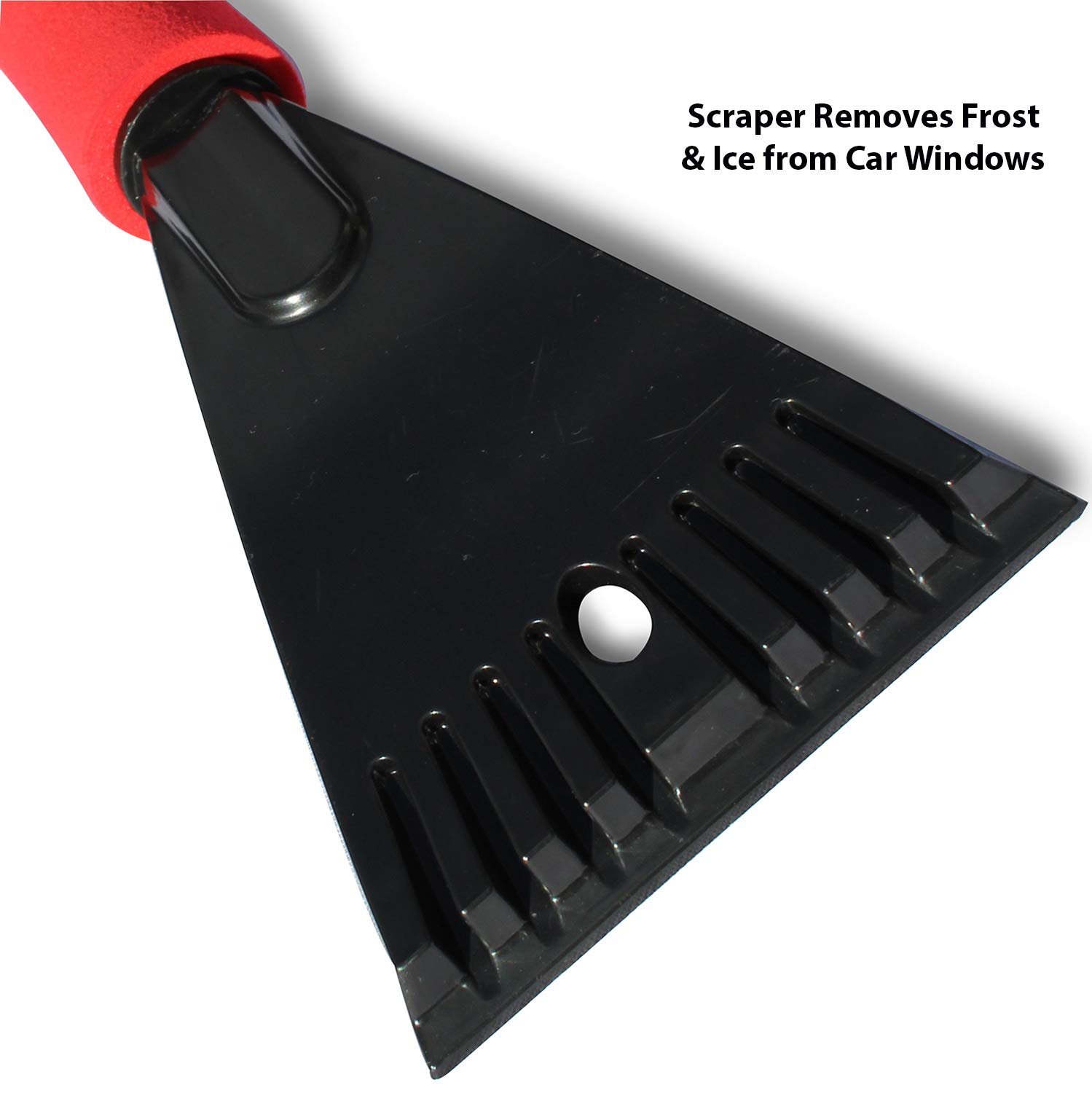 Flexible Flyer Car Window Ice Scraper, Snow Brush, Windshield Broom