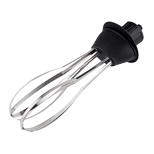 Restaurantware Hi Tek Stainless Steel Whisk - Fits Variable Speed Immersion Blender - 10" - 1 count box,Silver