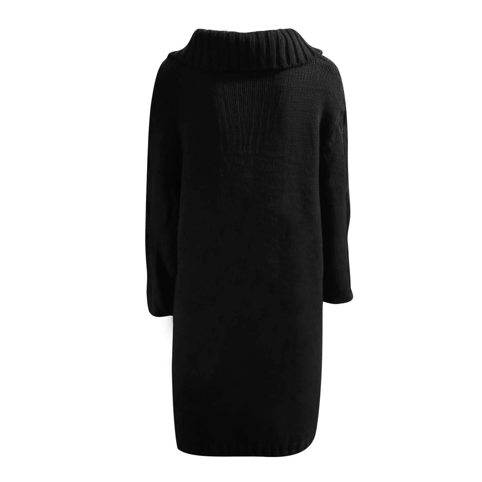 FAVIPT Womens Long Chunky Cardigan Sweaters Lightweight Knit Hooded Cardigan Plus Size Long Sleeve Open Front Sweater Coat, A02*black, 4X-Large
