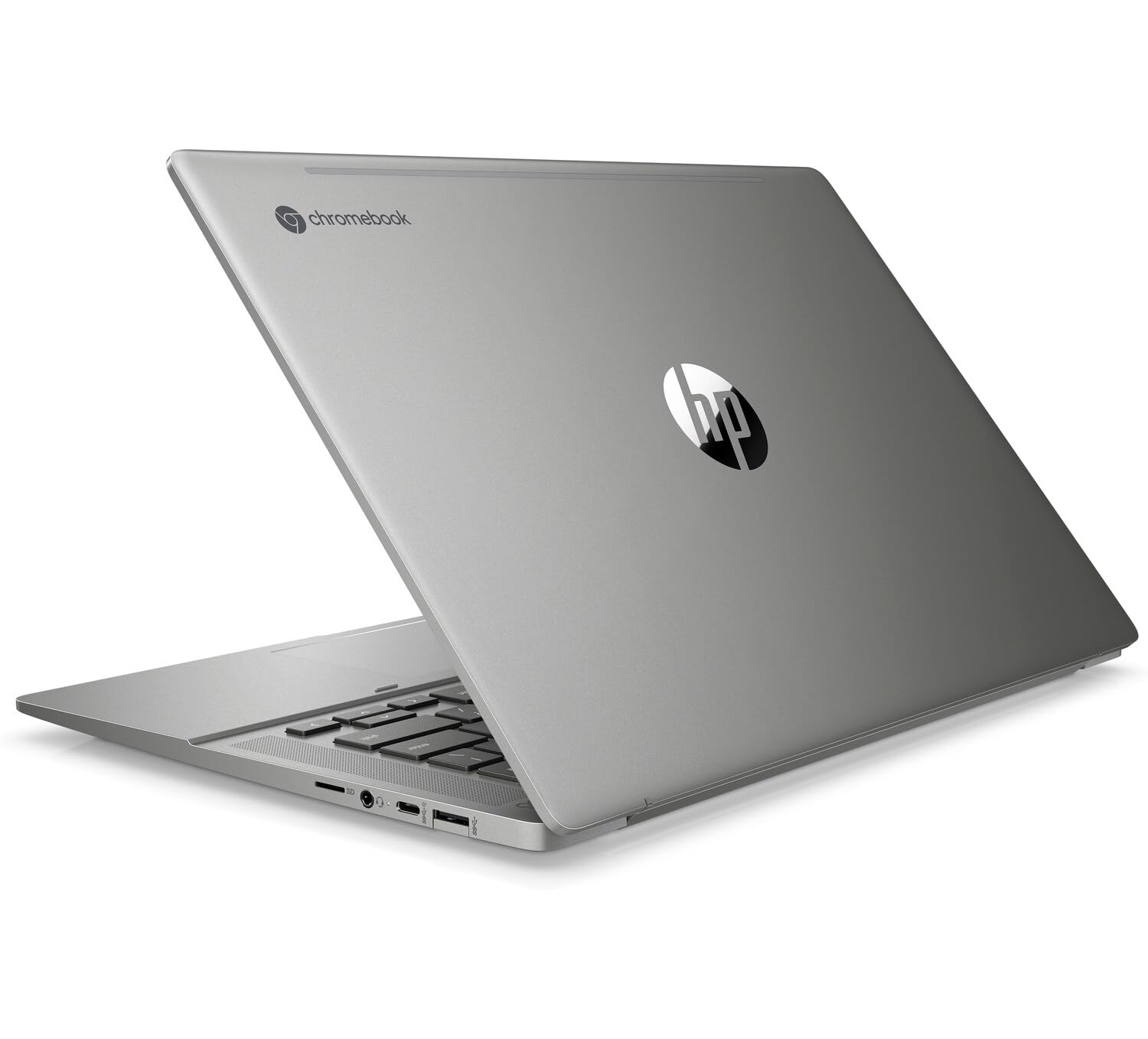 HP Chromebook Laptop 14B-NB0015CL - 14-inch Touchscreen FHD IPS Notebook Intel Core 15-1135G7 11th Gen, 8GB RAM 256GB SSD Backlit Keyboard WiFi Bluetooth HDMI USB, Chrome OS, Mineral Silver (Renewed)
